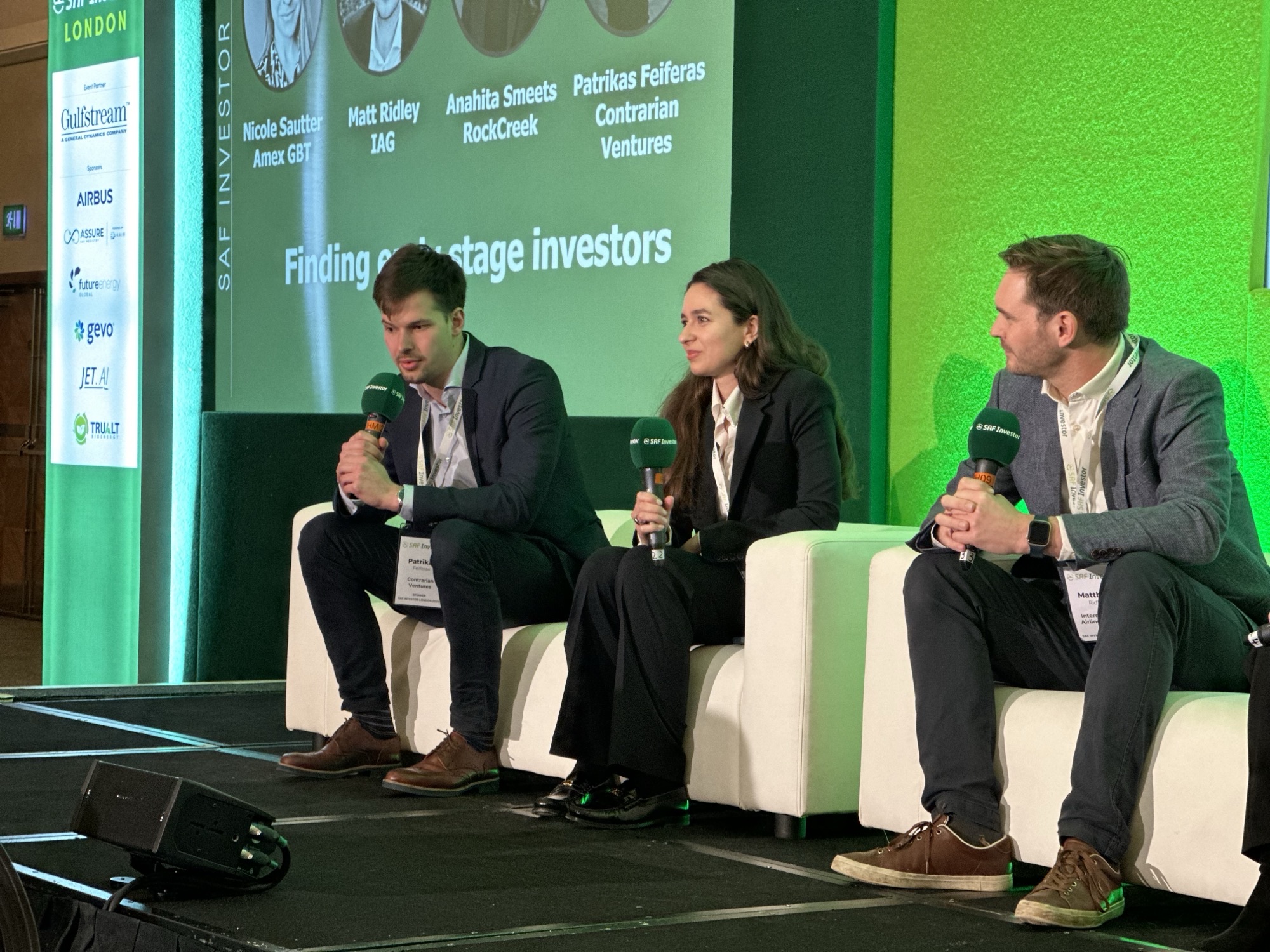 Anahita Smeets, RockCreek Vice President, at the SAF Investor ...